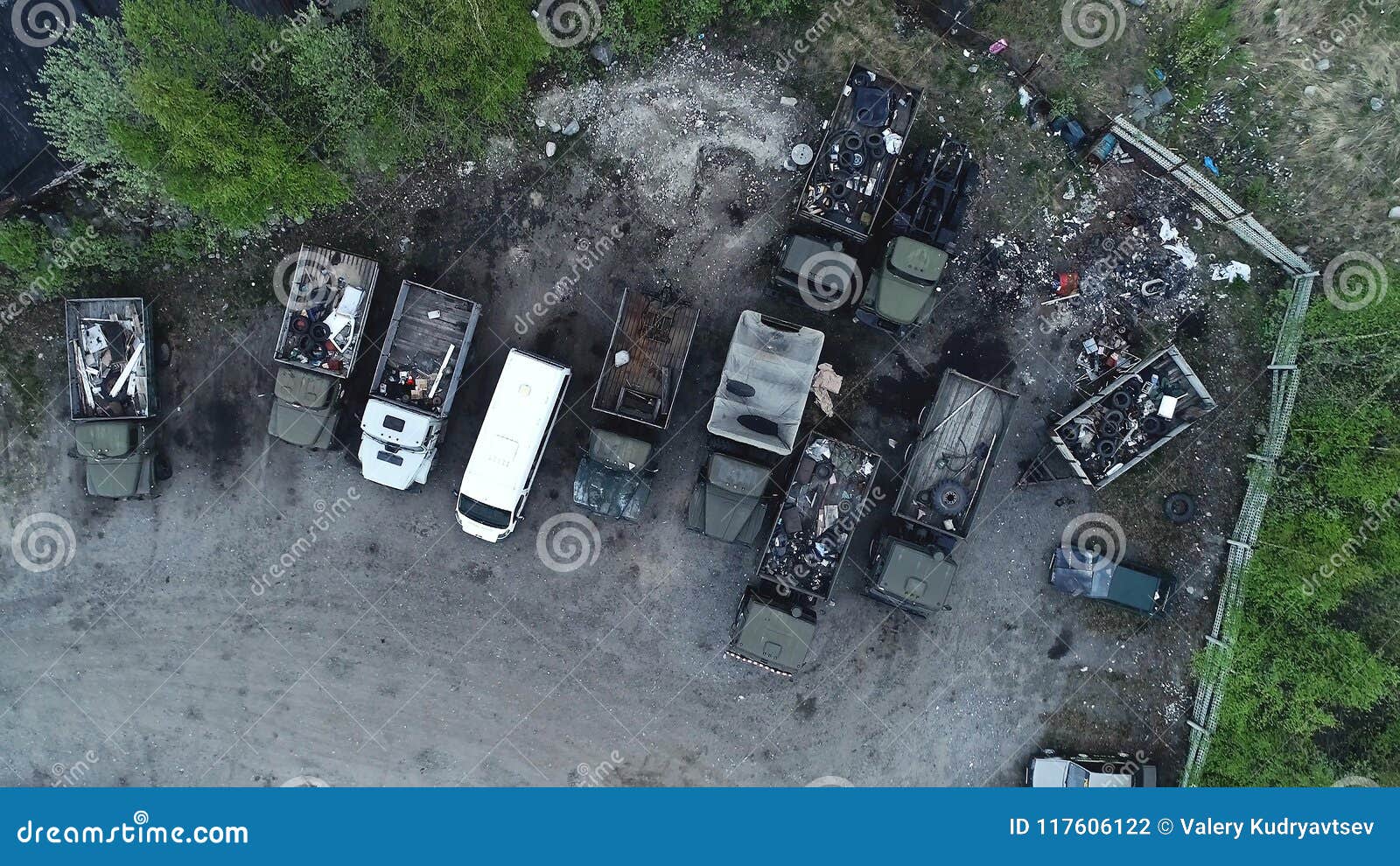 Car Dump stock photo. Image of waste, recycling, tires - 117606122