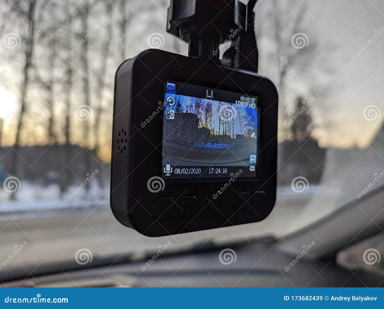 Car DVR stock image. Image of screen, video, tablet - 173682439
