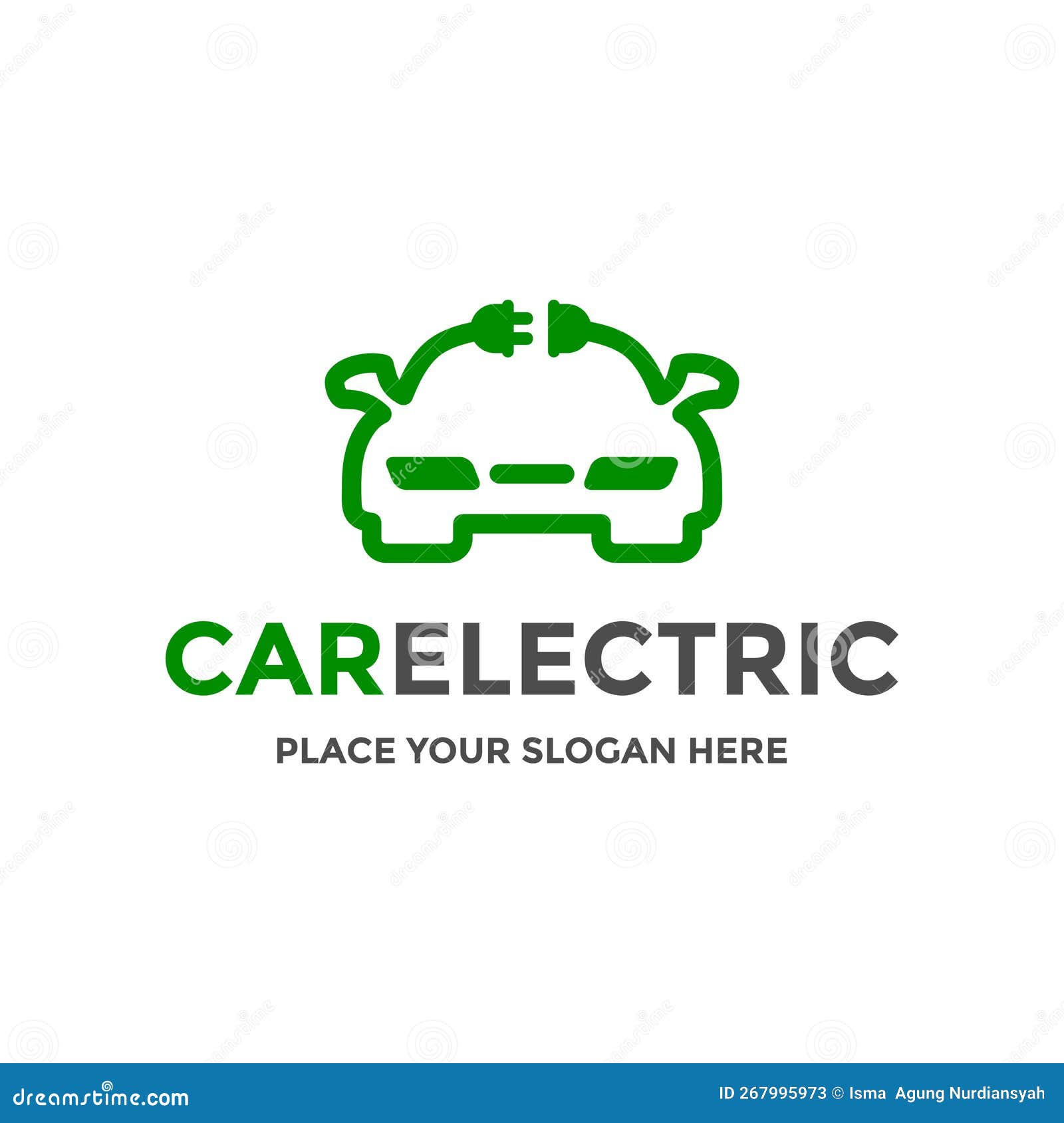 Car Electric Vector Logo Template. this Design Use Plug or Charge ...