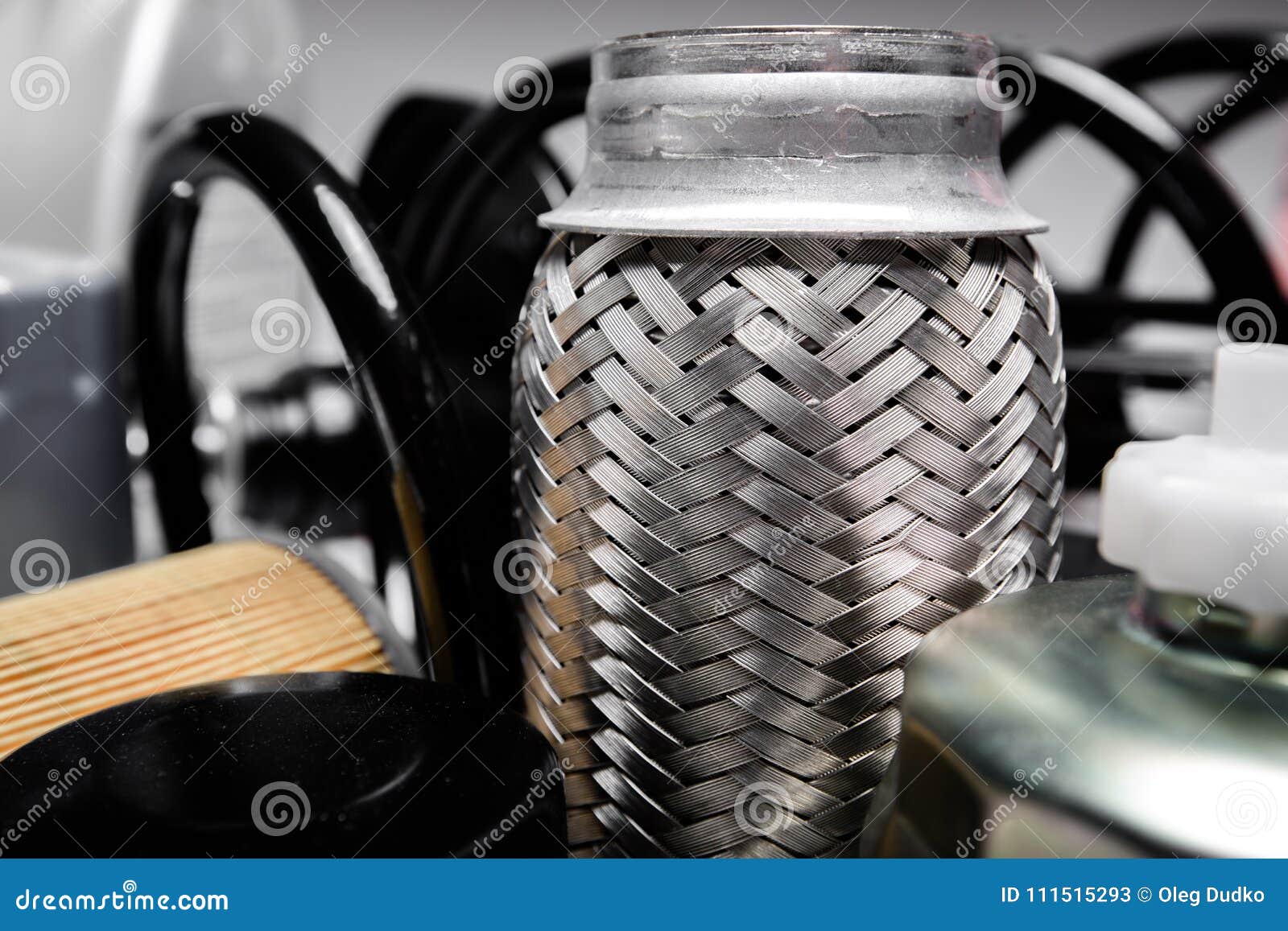 Car Accessories Elements, Gears on Background Stock Image - Image of ...