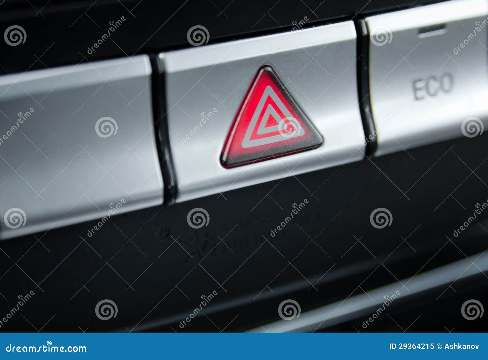 Car emergency button stock image. Image of accident, hazard - 29364215