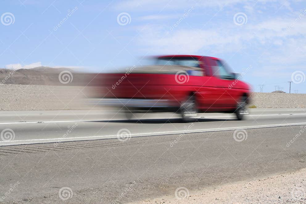 Car on empty road stock photo. Image of blur, mation, vehicle - 1407648