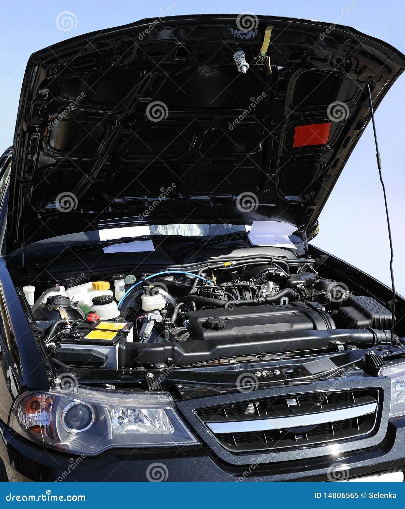 Car Engine stock image. Image of luxury, metal, expensive - 14006565