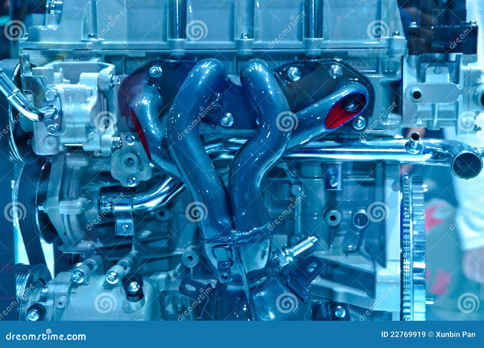 Car engine stock image. Image of future, auto, polished - 22769919
