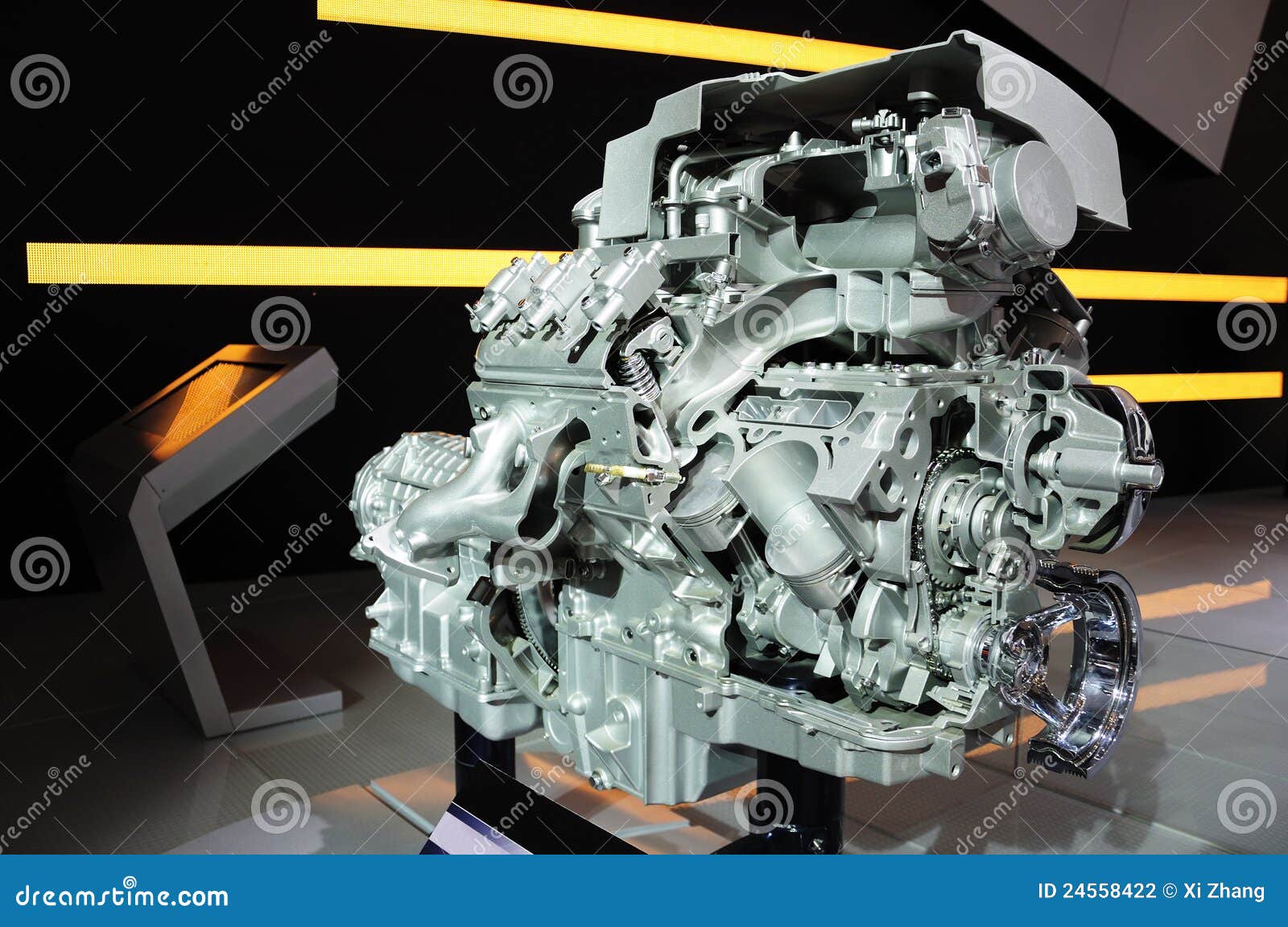 Car Engine stock photo. Image of engineering, automotive - 24558422