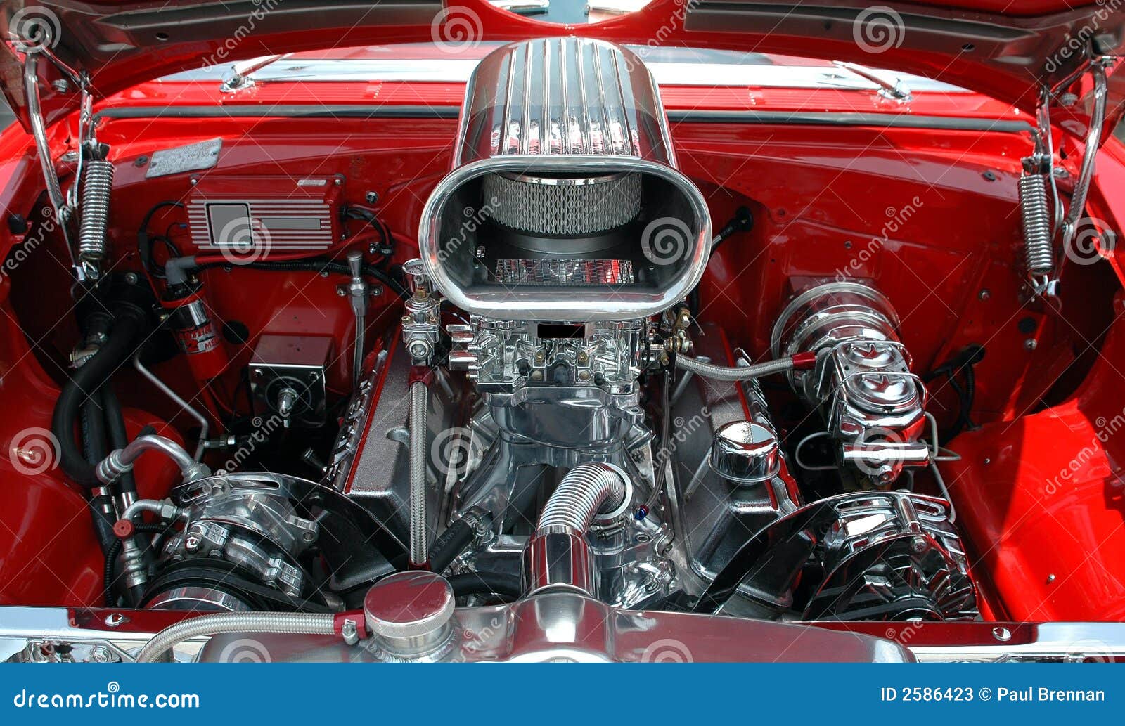 Car Engine stock image. Image of engineer, fast, hotrod - 2586423