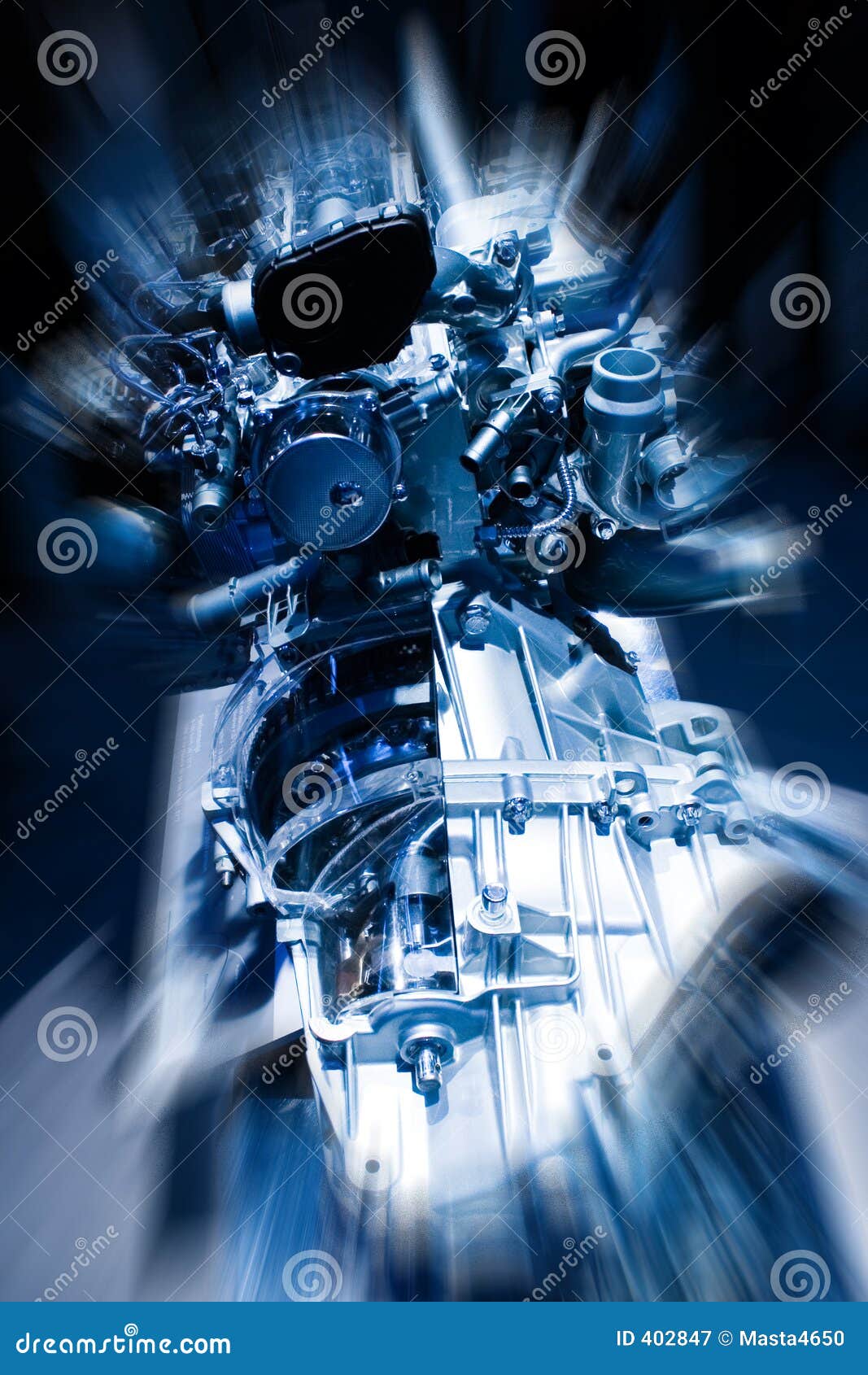 Car Engine stock image. Image of glow, clean, beauty, blue - 402847