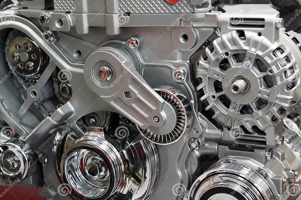 Car engine. stock image. Image of engine, manufacturing - 4976161