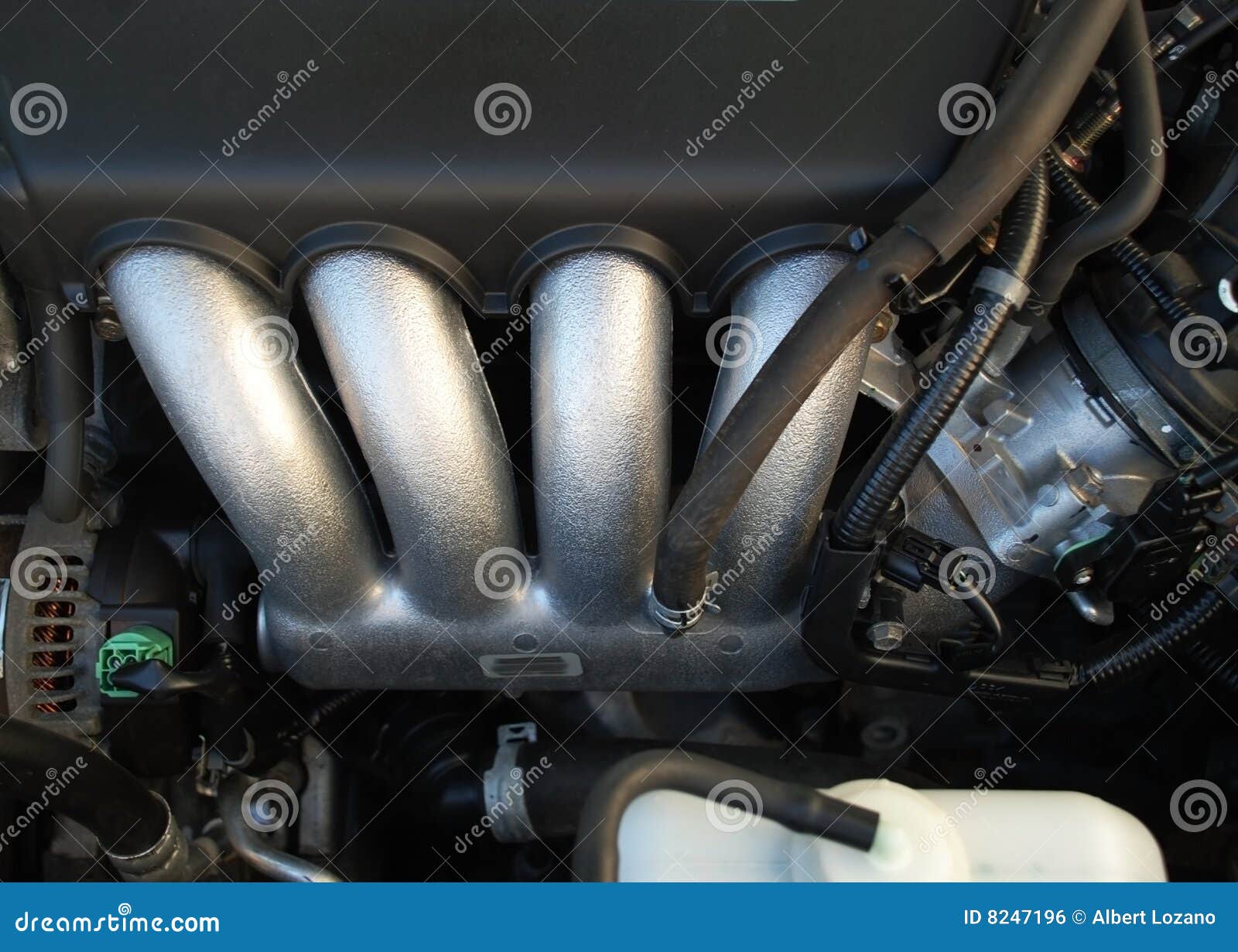 Car engine stock photo. Image of gasoline, engineering - 8247196