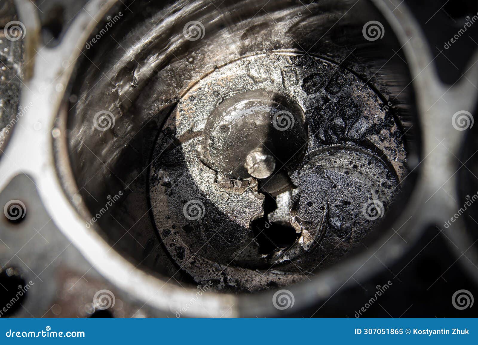 Car engine breakdown stock image. Image of machine, piston - 307051865