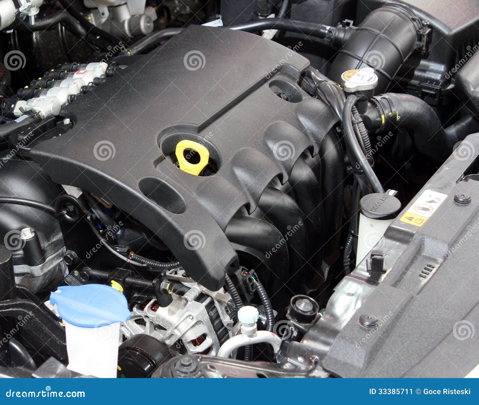 Car engine close up stock image. Image of gasoline, engine - 33385711