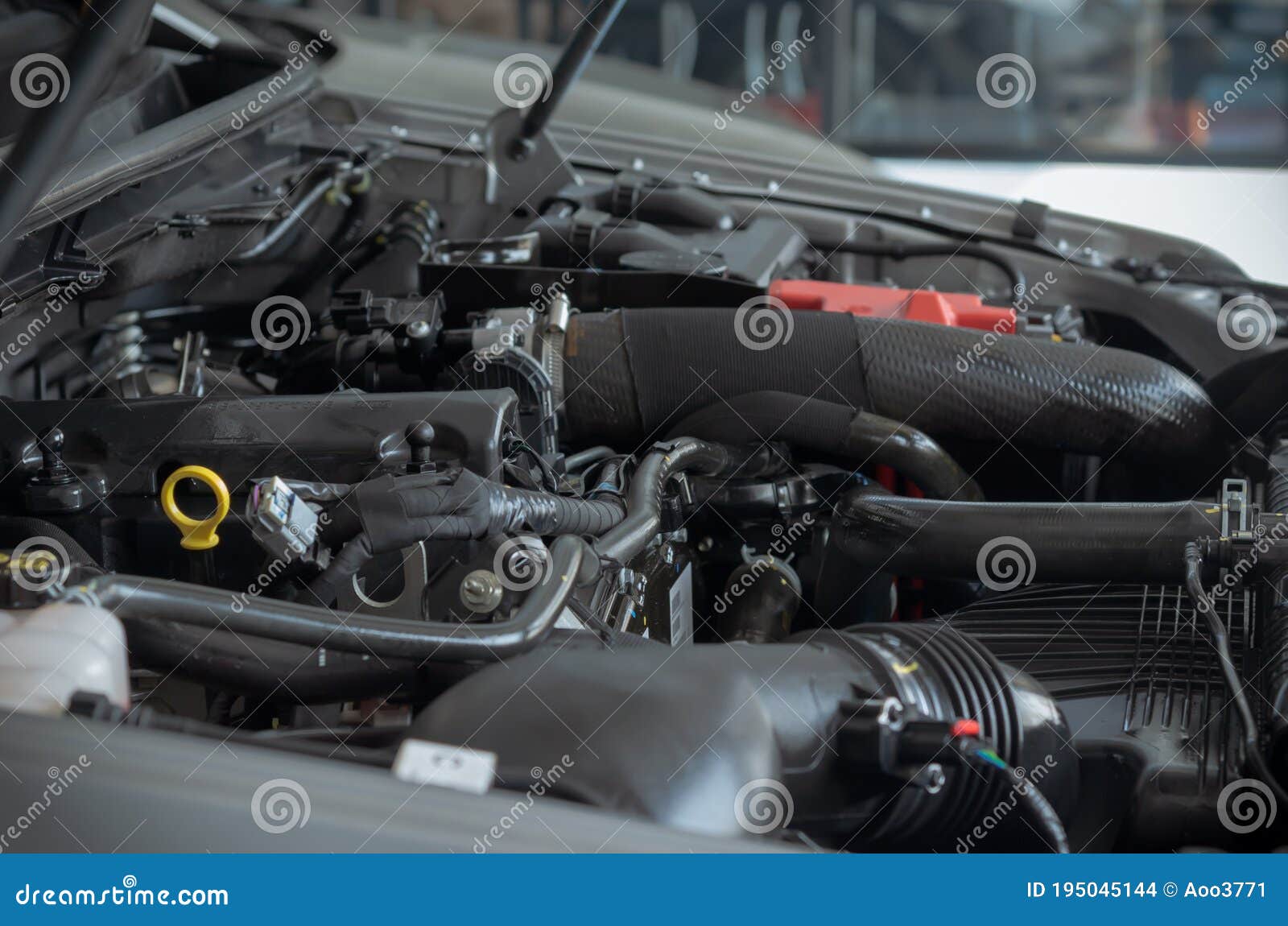 Car engine stock photo. Image of energy, equipment, mechanical - 195045144