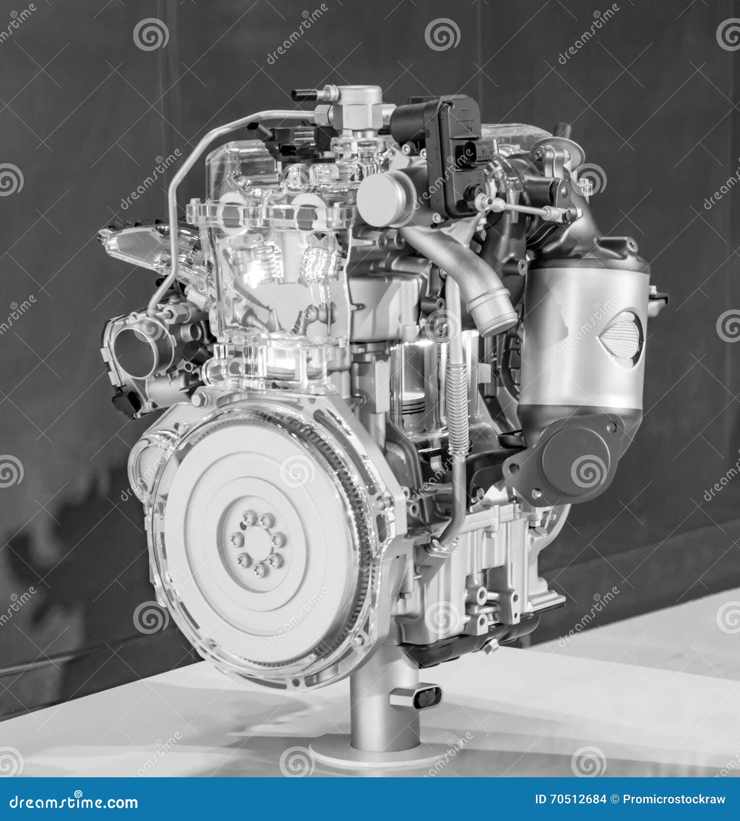 Car engine on display stock photo. Image of mechanical - 70512684