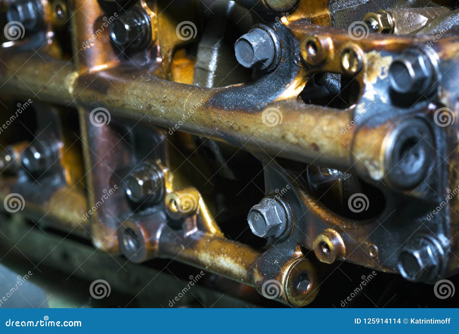 Car Engine Intake Side Receiver Royalty-Free Stock Photo ...