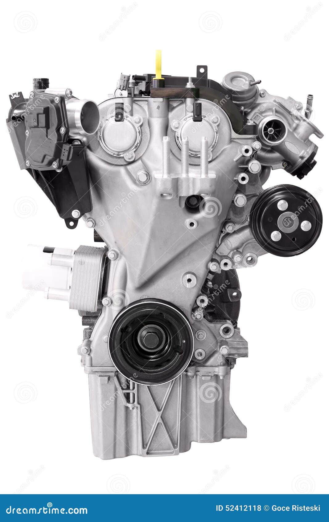 Car engine isolated stock photo. Image of isolated, power - 52412118