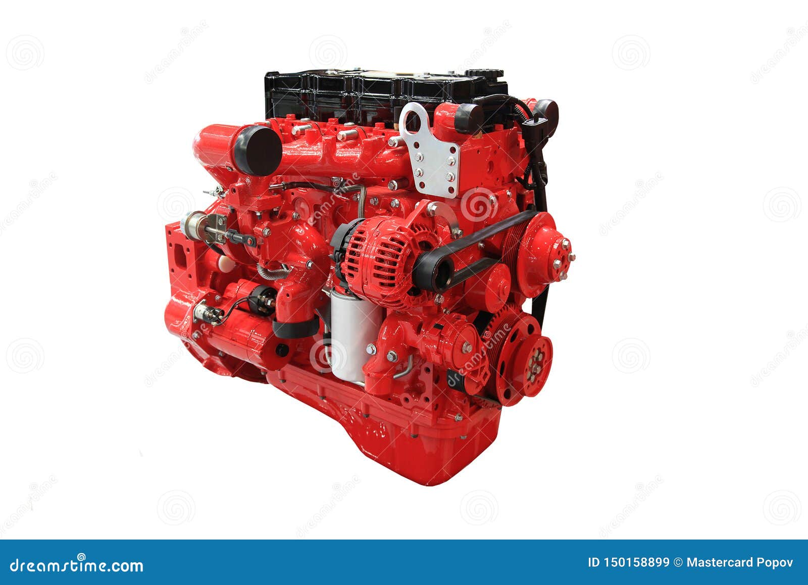 Car engine stock image. Image of metallic, closeup, power - 150158899