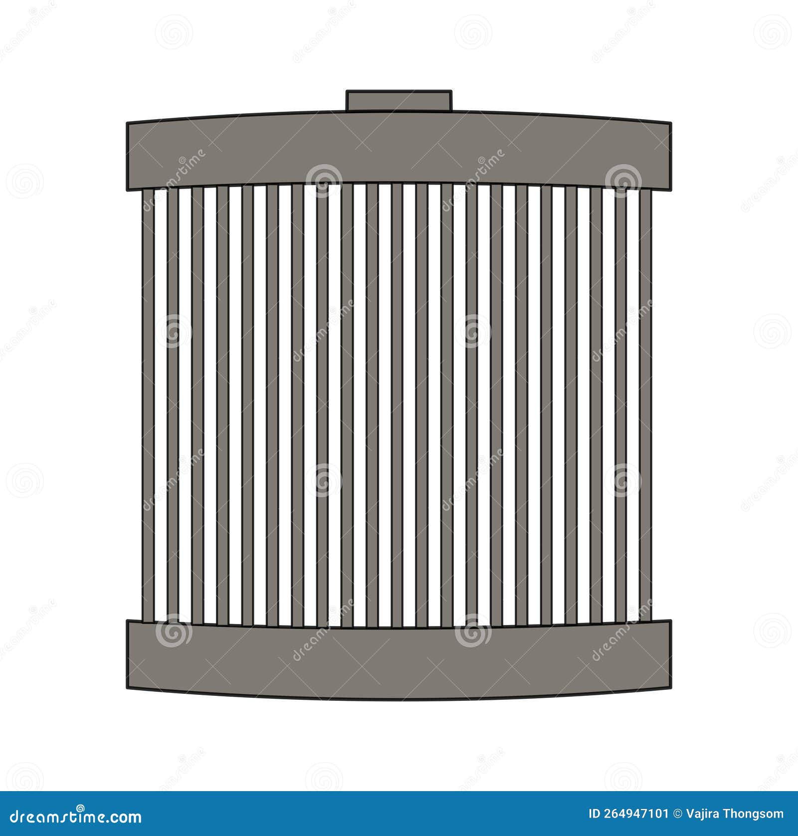 Car Engine Oil Filter,grey Vector Line Stock Vector - Illustration of ...
