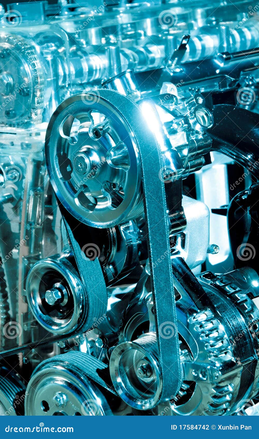 Car engine part stock photo. Image of automobile, intake - 17584742