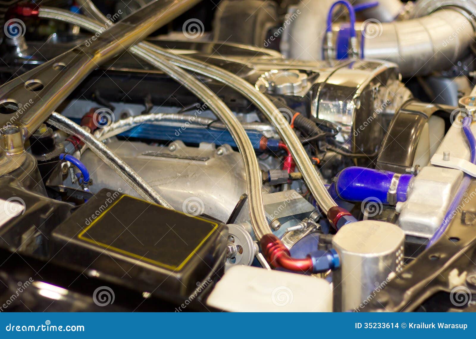 Car Engine stock photo. Image of speed, engine, metal - 35233614