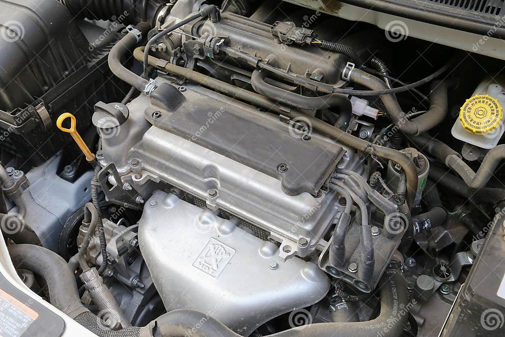 Car engine room stock image. Image of speed, racing, automotive - 45475747