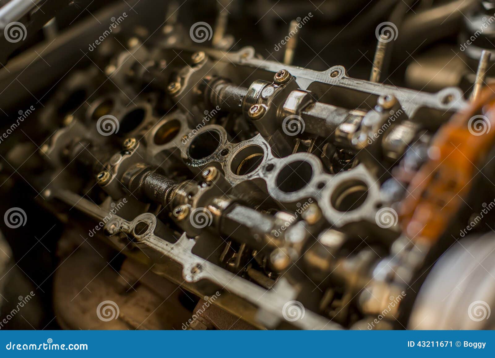 Car engine in the service stock image. Image of automobile - 43211671