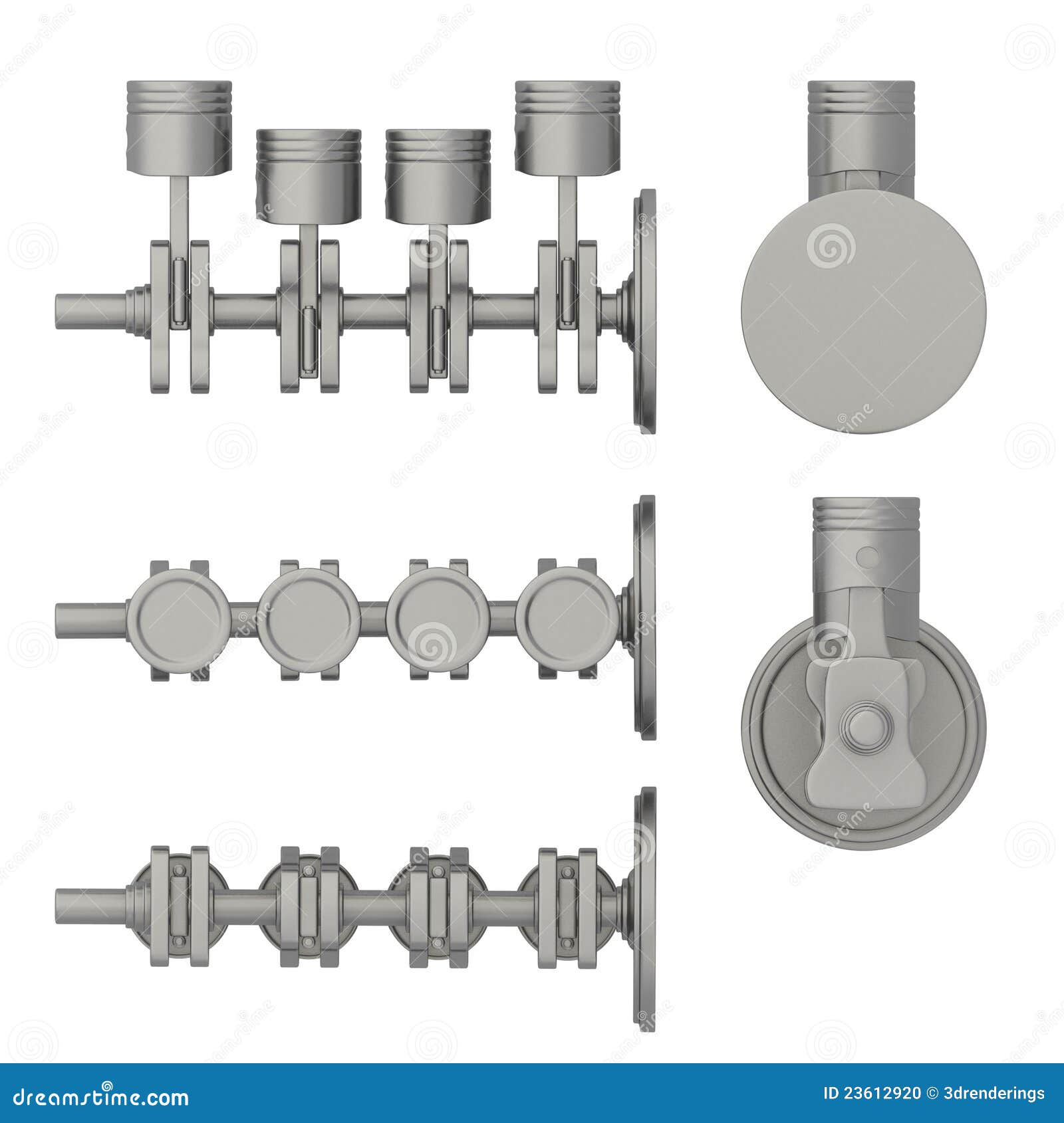 Car engine sides stock illustration. Illustration of piston - 23612920