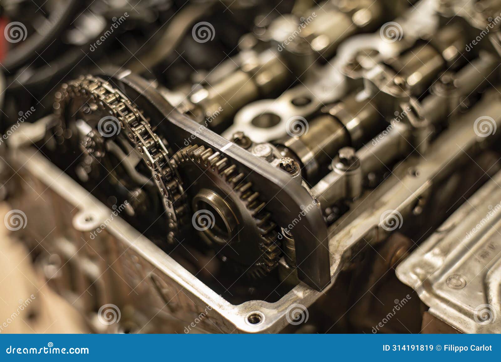 Car Engine Timing Chain Symbol Stock Image - Image of vehicle, detail ...