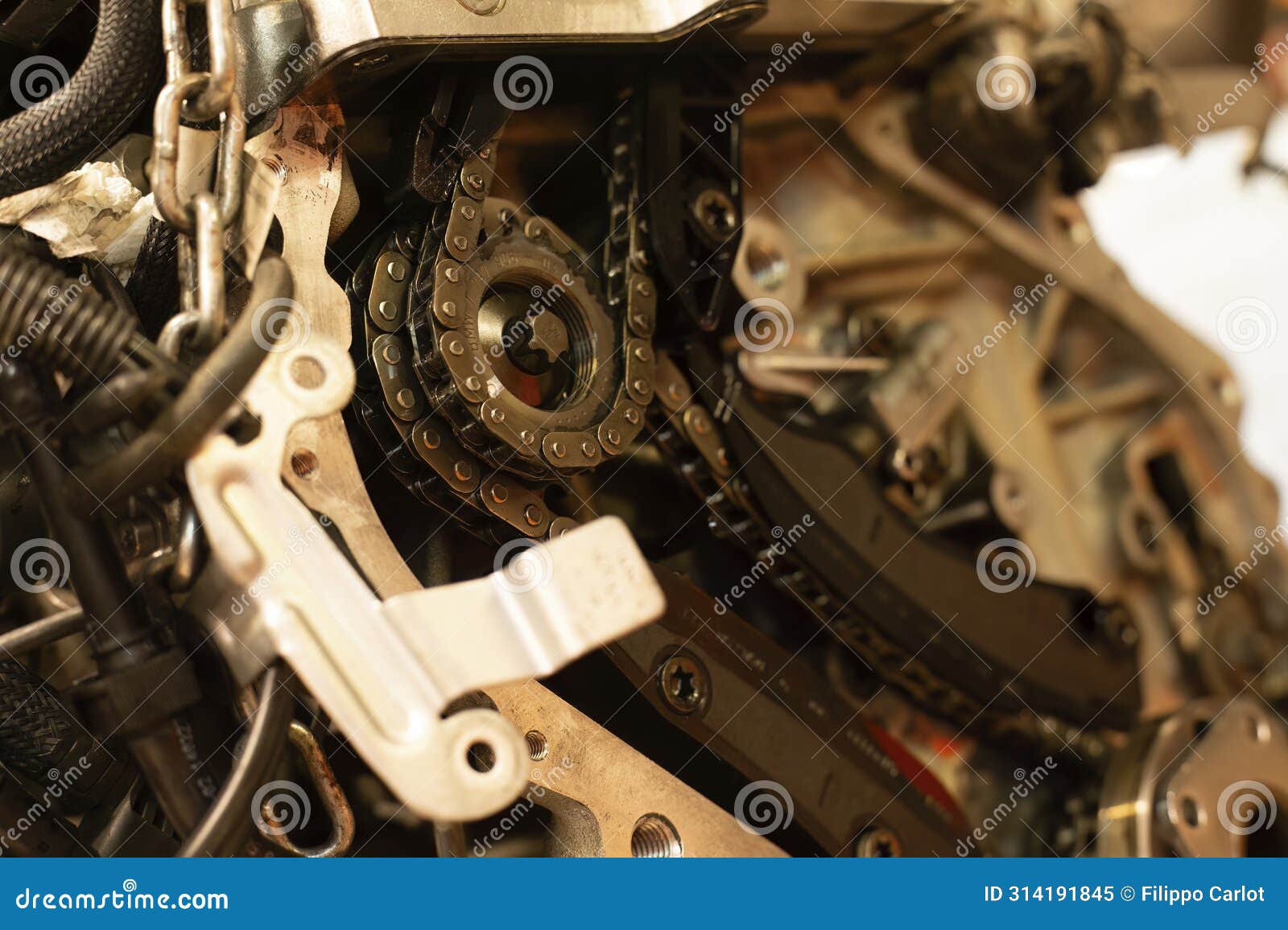 Car Engine Timing Chain Symbol Stock Image - Image of chain, vehicle ...