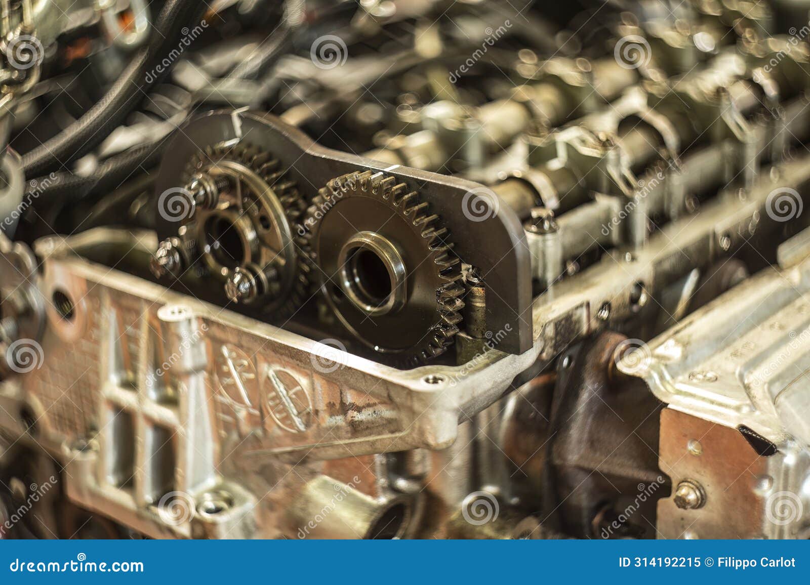 Car Engine Timing Chain Symbol Stock Image - Image of technology ...