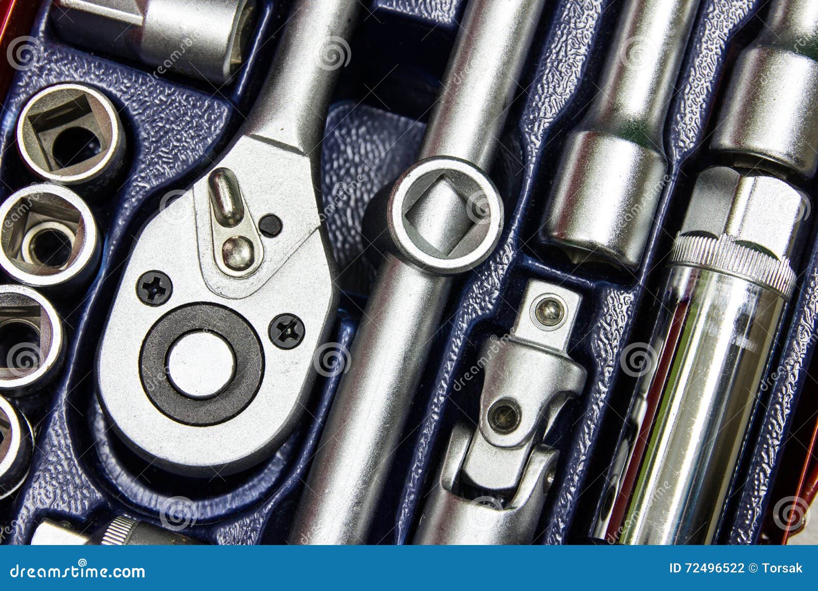 Car engine with tools stock photo. Image of metal, closeup - 72496522