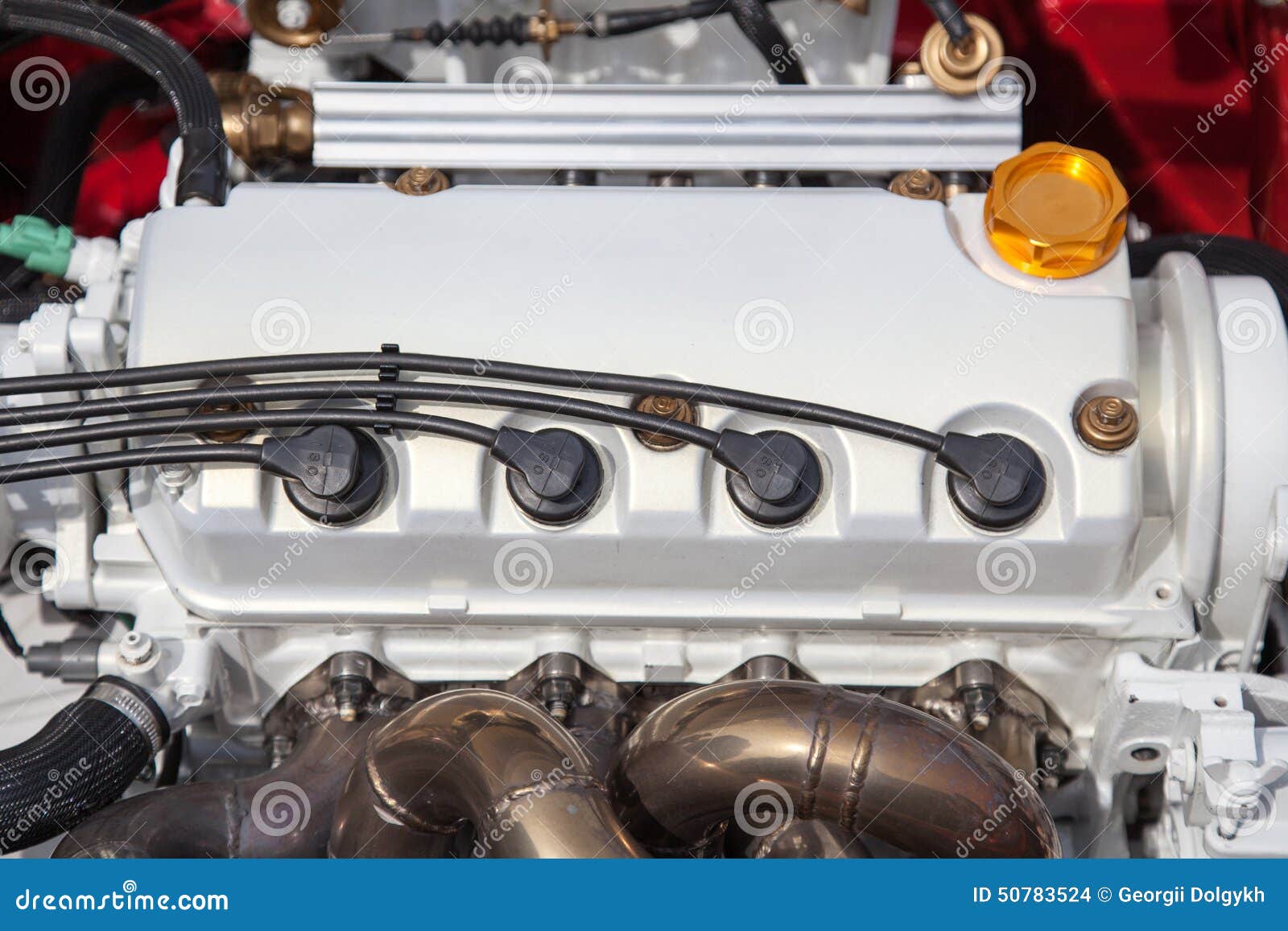 Car Engine - Under the Hood Stock Photo - Image of fast, shiny: 50783524