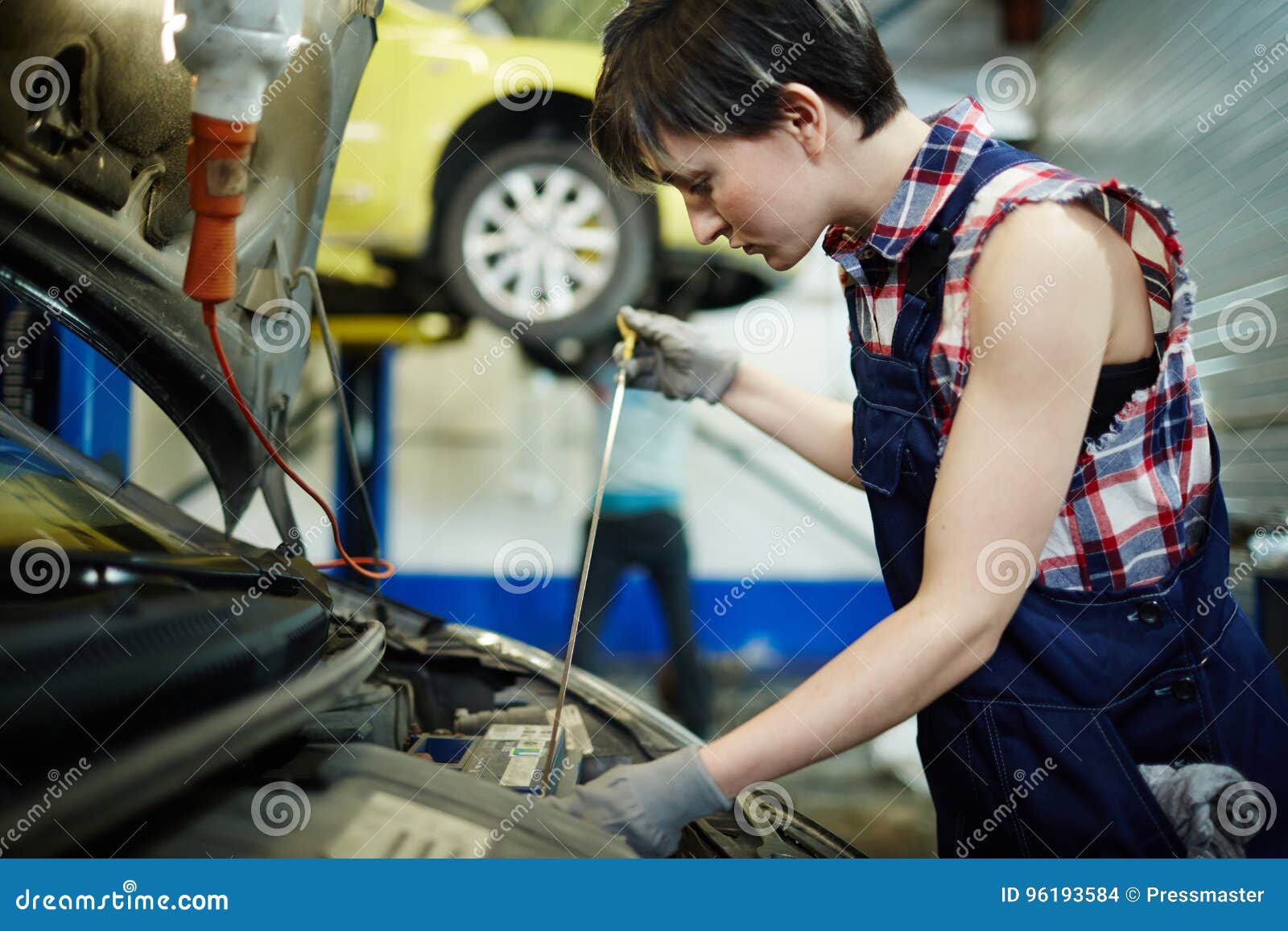 Car engineer stock photo. Image of diagnostics, small - 96193584