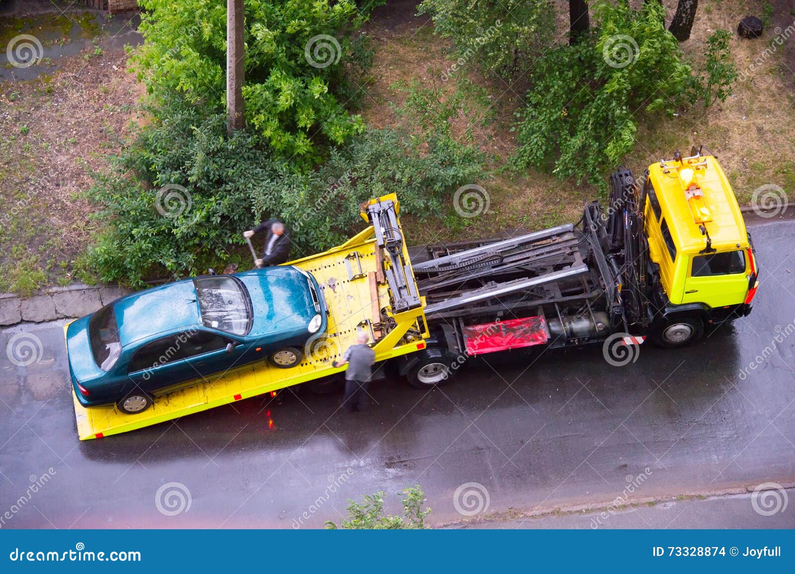 Loading Of Broken Pallets In Container Editorial Image | CartoonDealer ...