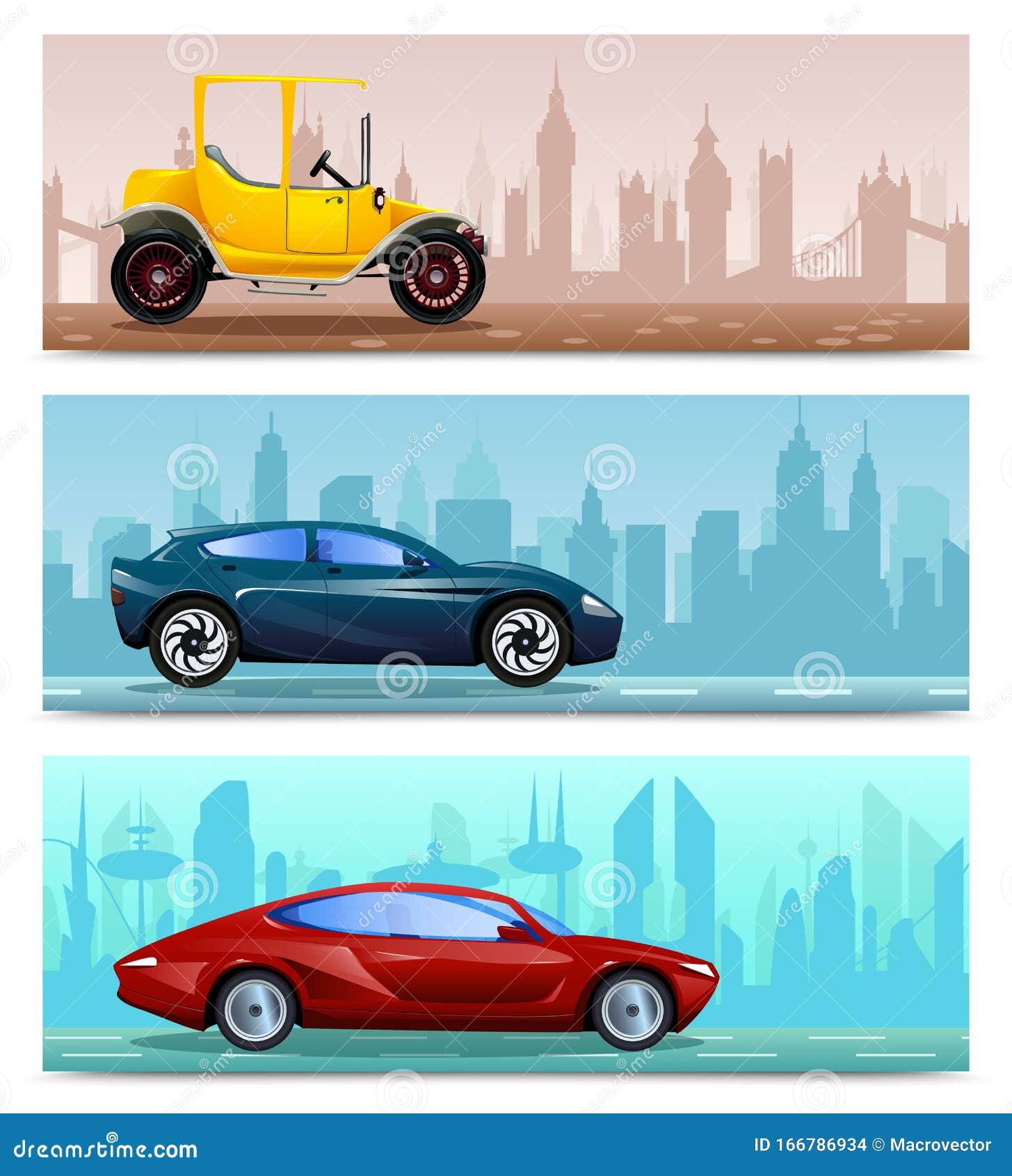 Decade Banners And Labels For The 1950s, 1960s, 1970s, 1980s, 1990s ...