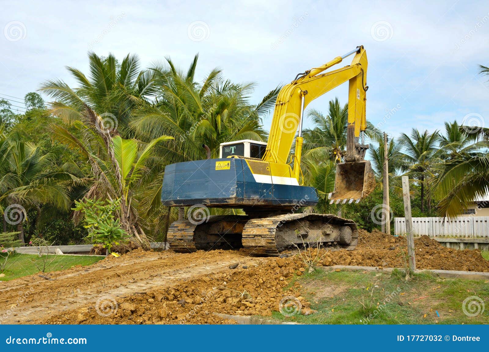 Car excavator stock photo. Image of equipment, activity - 17727032