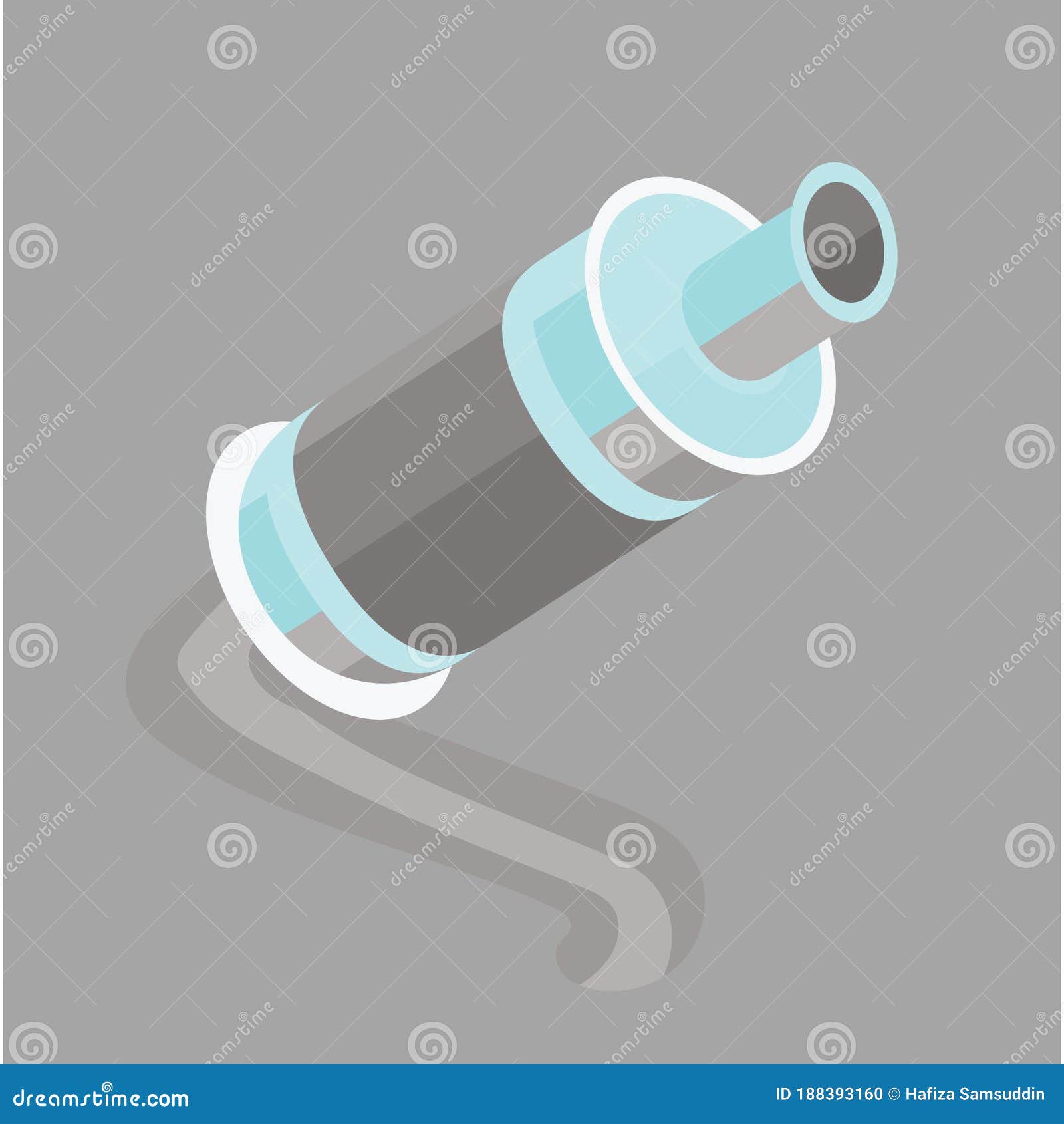 Car Exhaust. Vector Illustration Decorative Design Stock Vector ...