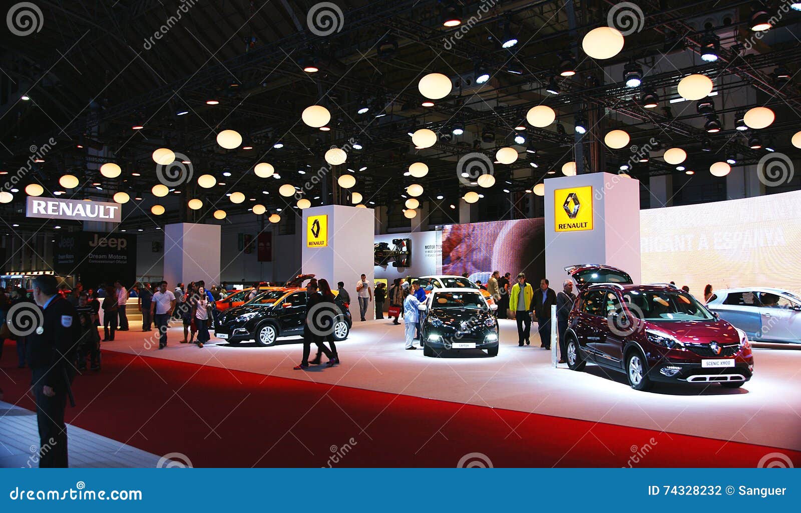 Car Exhibition in a Motor Show Editorial Photography - Image of news ...