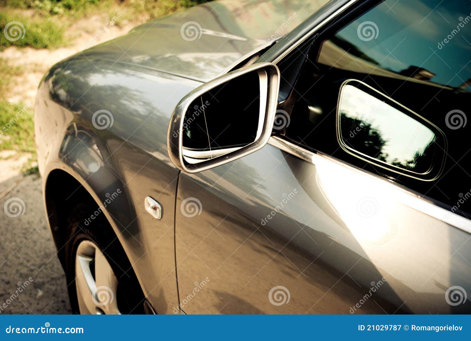 Car exterior stock image. Image of mirror, metal, glass - 21029787