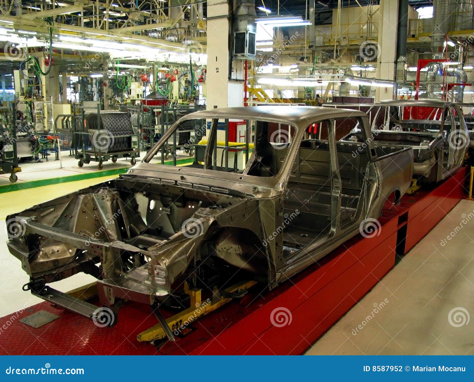 Car factory stock photo. Image of romania, transport, engine - 8587952