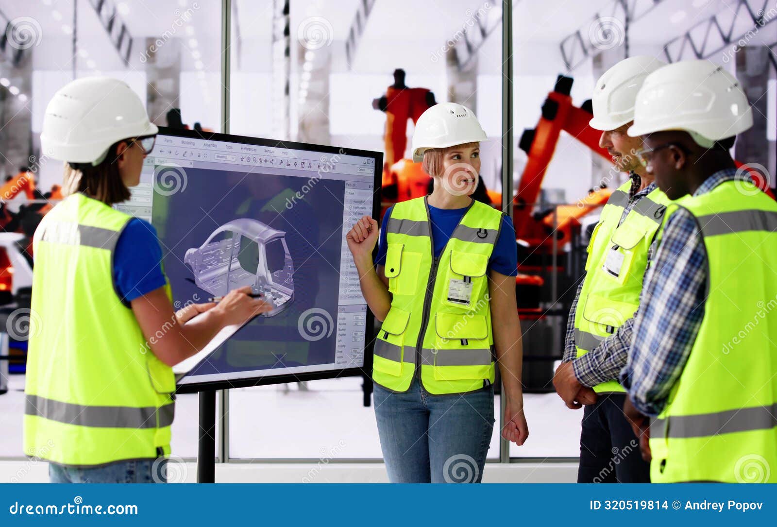 Car Factory Automotive Computer 3D CAD Stock Photo - Image of personal ...