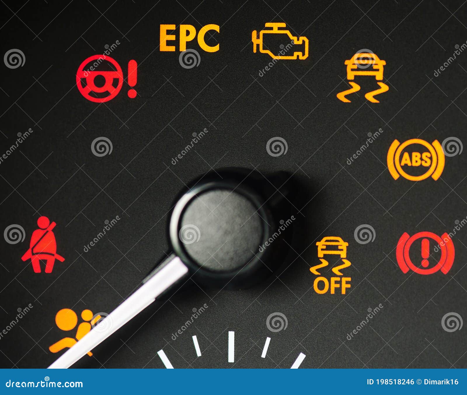 Car failure error signs stock photo. Image of instrument - 198518246