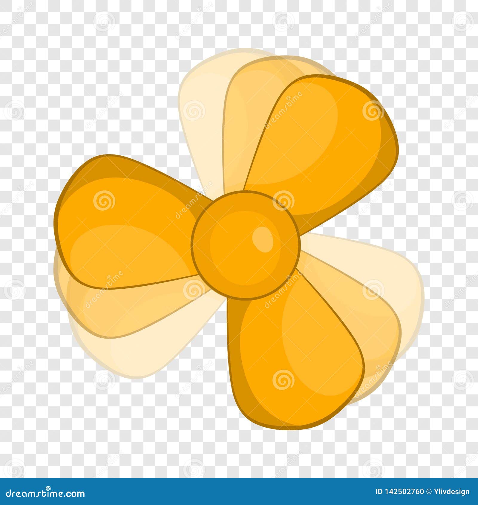 Car Fan Icon in Cartoon Style Stock Vector - Illustration of object ...