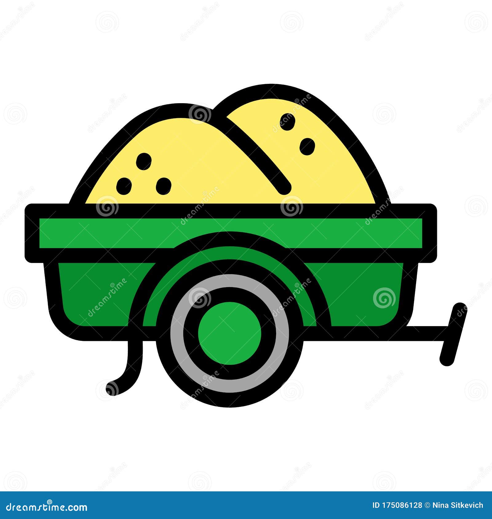 Farm Trailer Transparent Icon. Farm Trailer Symbol Design From A ...