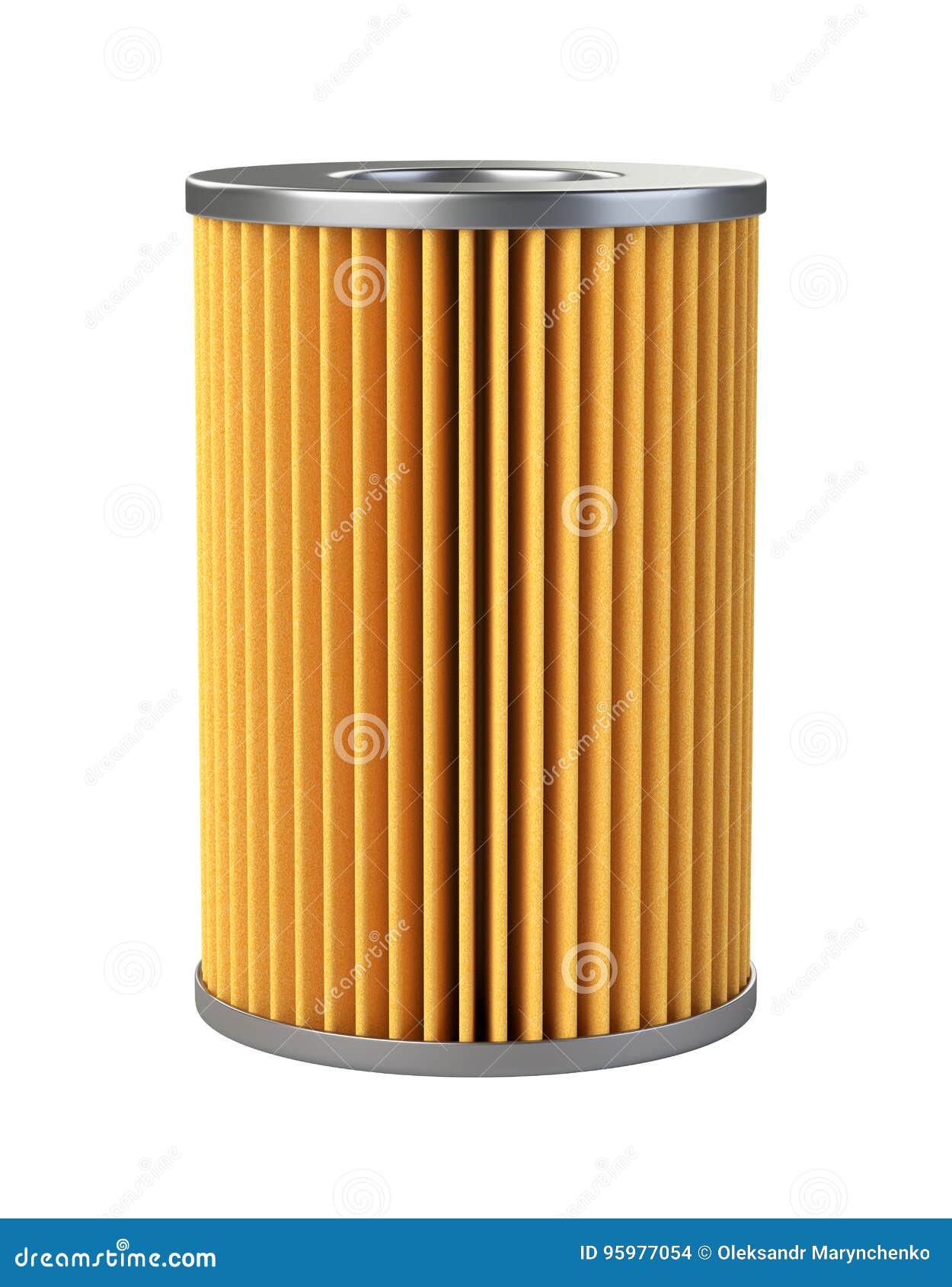 Car Filter Close-up 3d Illustration. Stock Illustration - Illustration ...