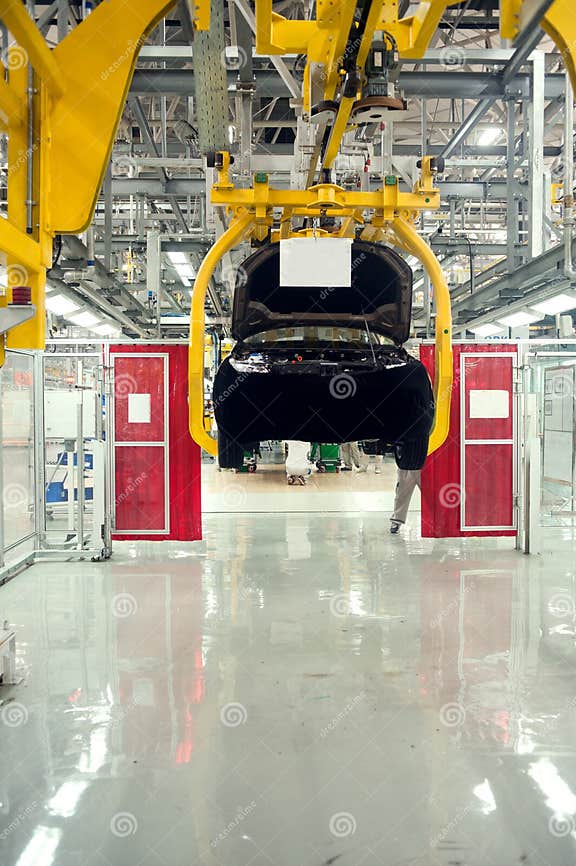 Car Final Assembly Workshop Stock Photo - Image of sheet, automobile ...