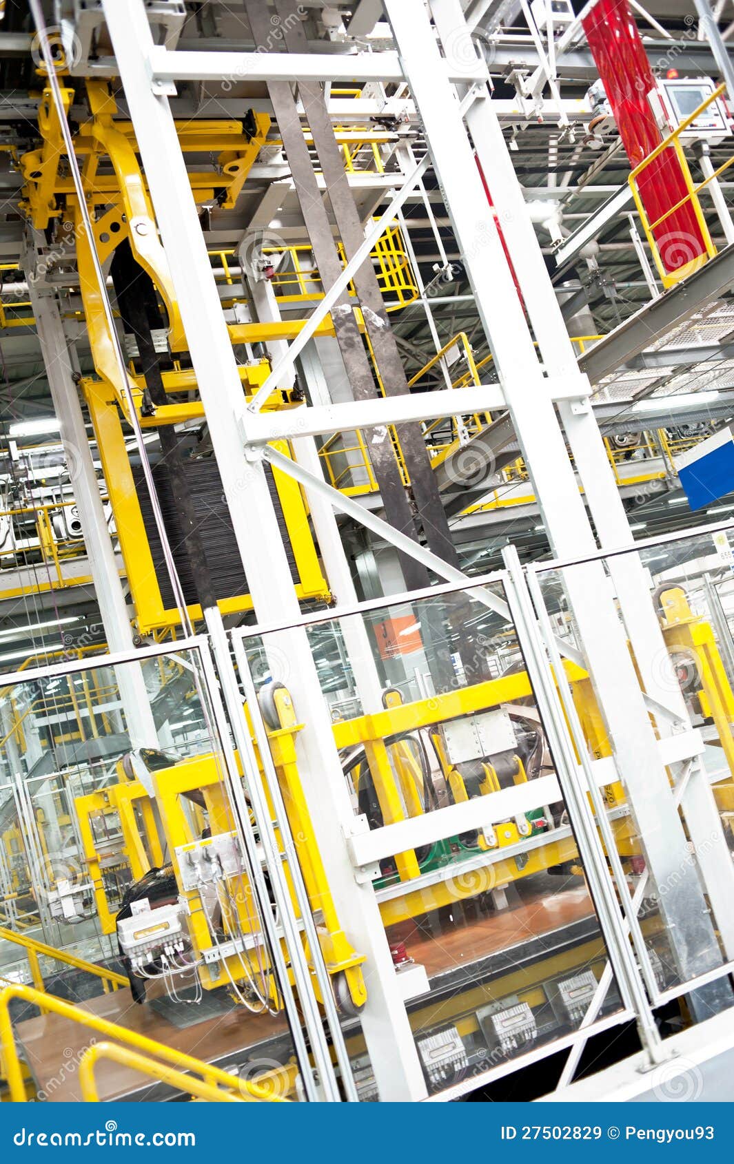 Car Final Assembly Workshop Assembly Line Stock Image - Image of lines ...