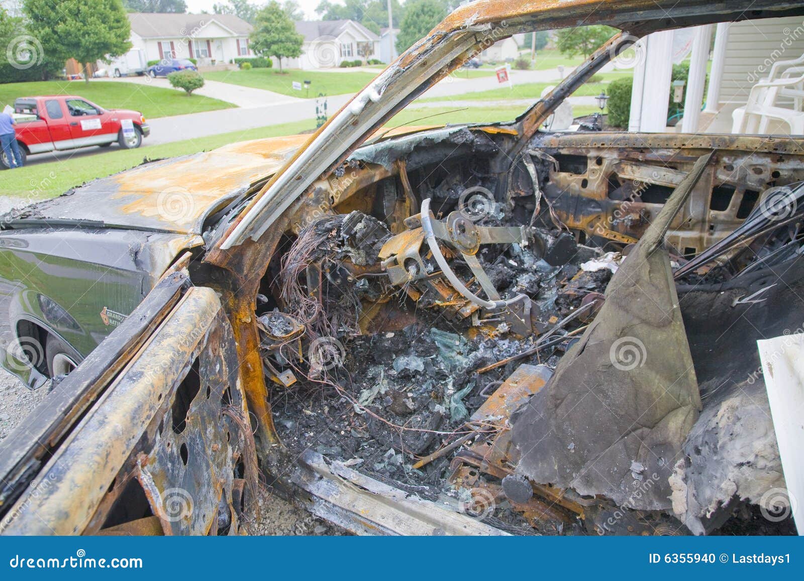 Car Fire Picture. Image: 6355940