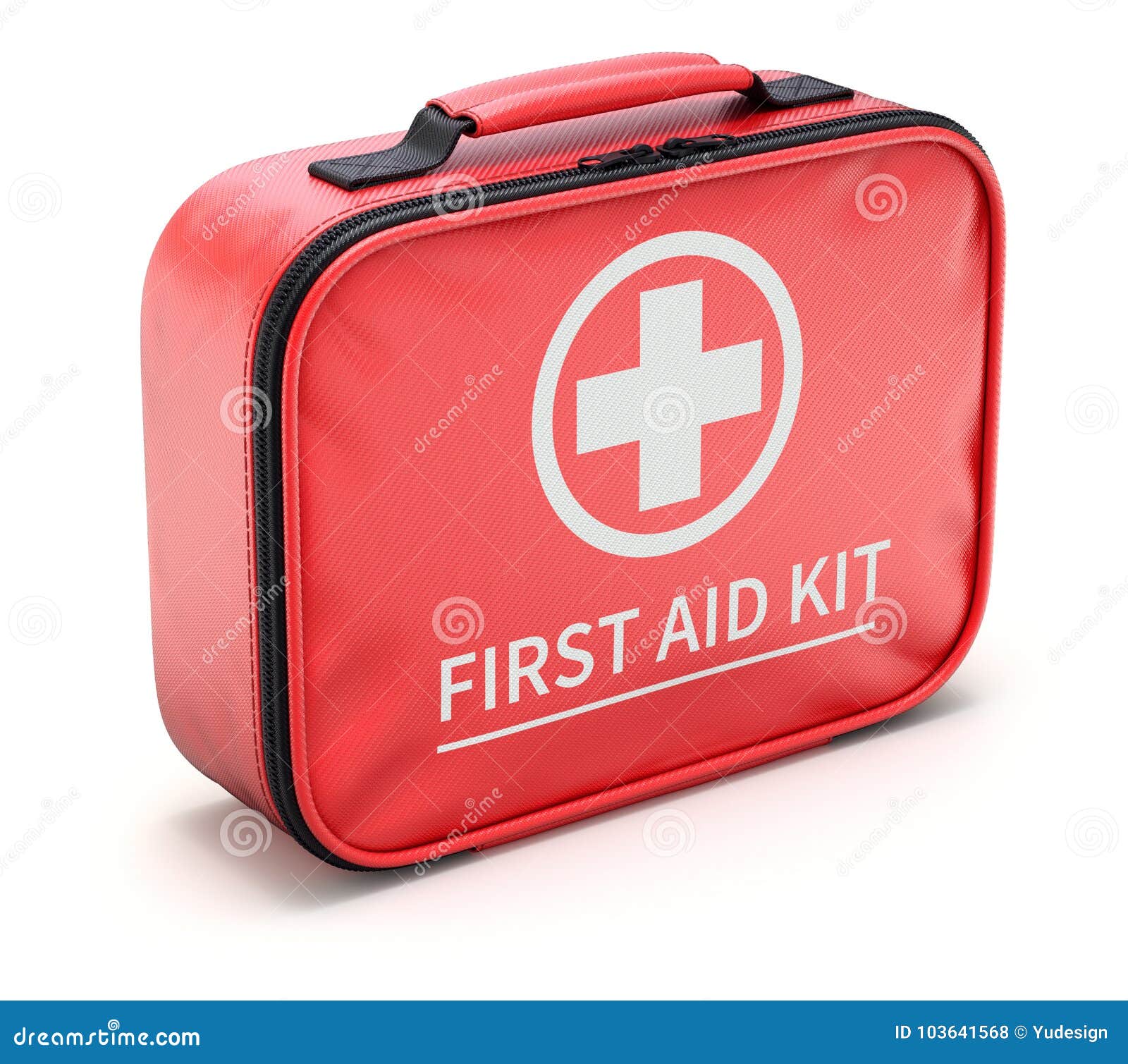 Car First Aid Kit stock illustration. Illustration of vehicle - 103641568