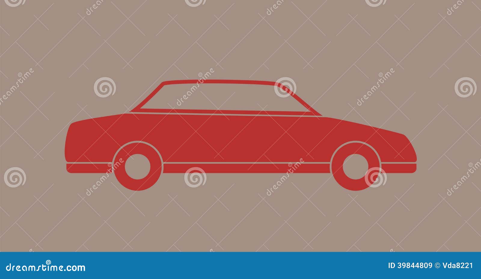 Car flat design stock illustration. Illustration of vehicle - 39844809