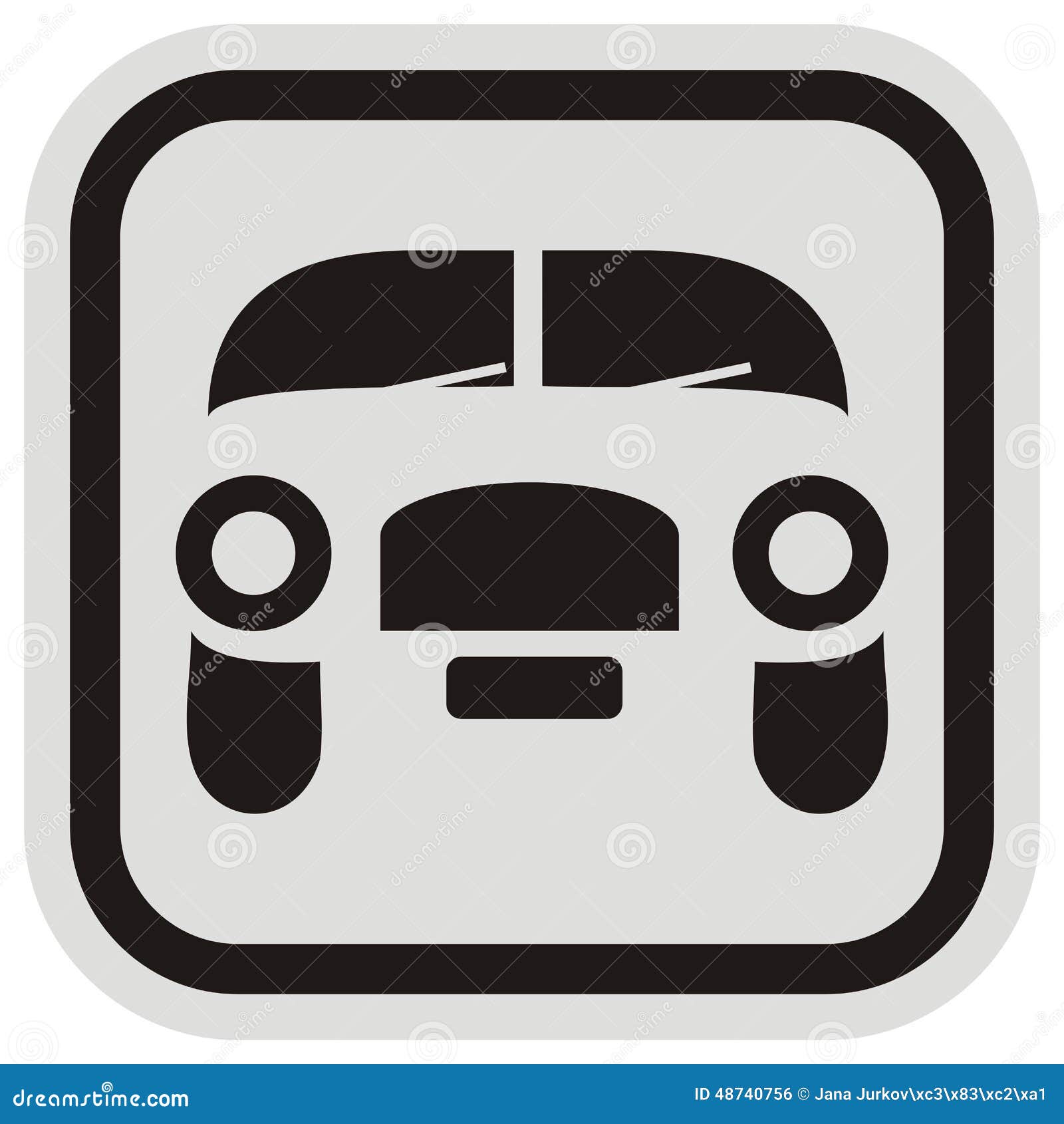 Car, frame stock vector. Illustration of antiquated, object - 48740756